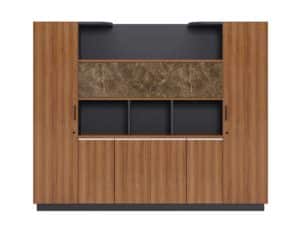 MEUBLE RANGEMENT HAUT HBB02-2620 2600*400*2000 SA19+LIGHT GREY+SD19 ...